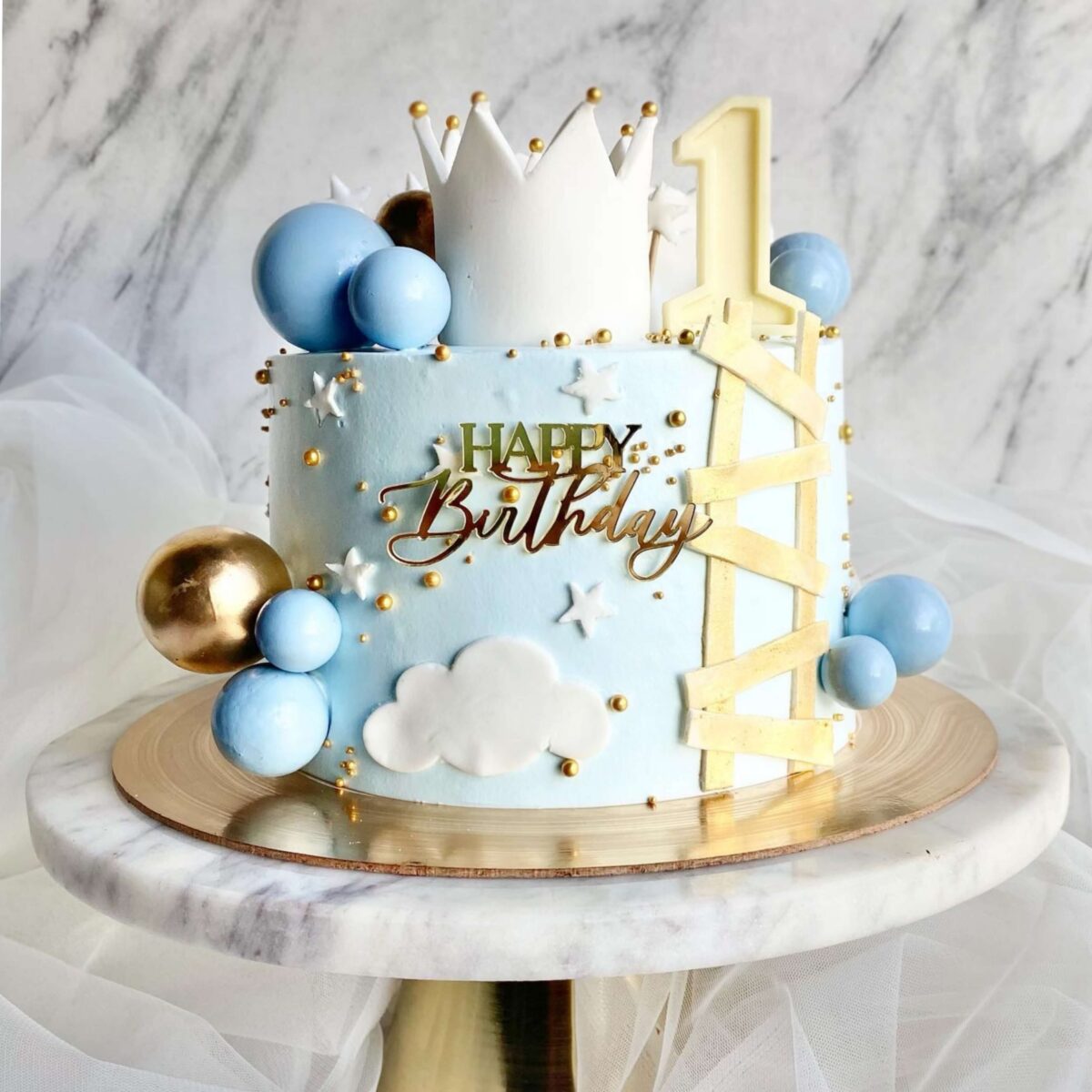 Happy 1st Birthday Cake - Wishingcart.in